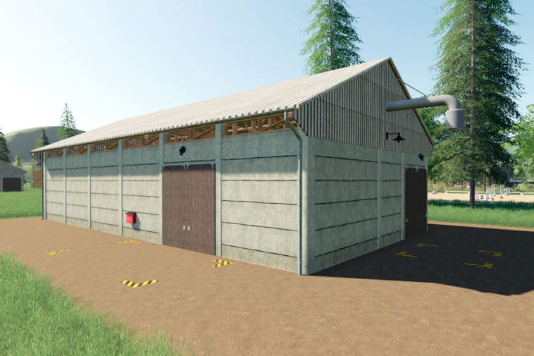 FS19 Mods – Placeable Hayloft (2.5 Million Liters) • Yesmods