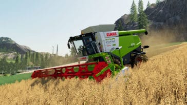 Download FS19 Mods • Cat Lexion Combine Harvester Pack 1.0.0.4