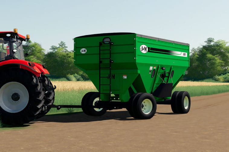 Download the J&M 680 Gravity Wagon Mod – FS19 Mods