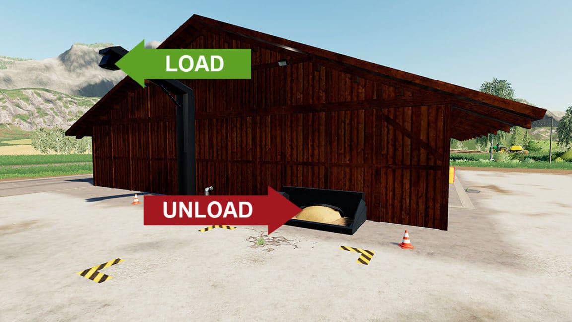 Download the Placeable Straw & Bale Storage Building • FS19 Mods