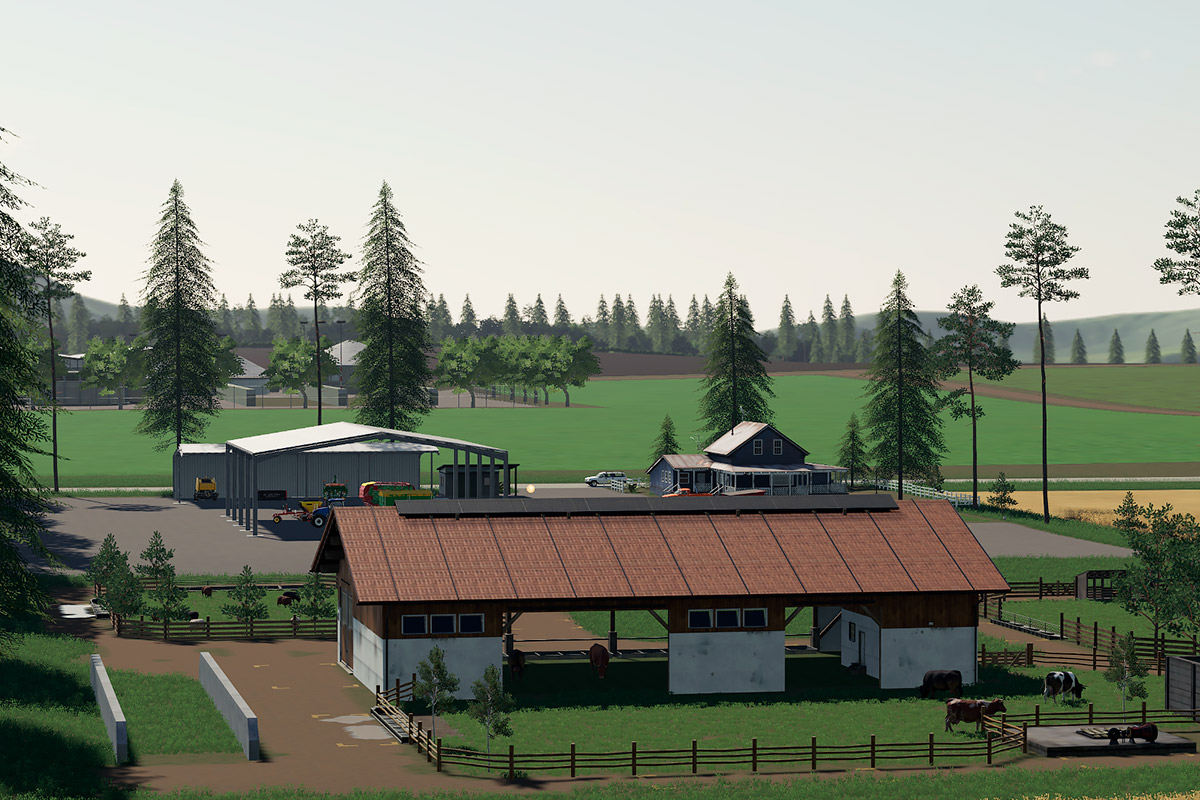 Download the Taylor’s Farm Mod Map FS19 Mods