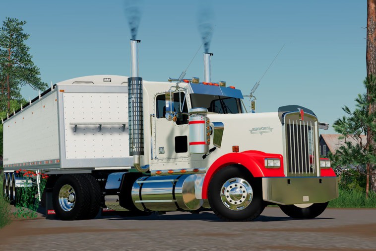 Download FS19 Mods • Kenworth W900 Truck for Farming Simulator 19