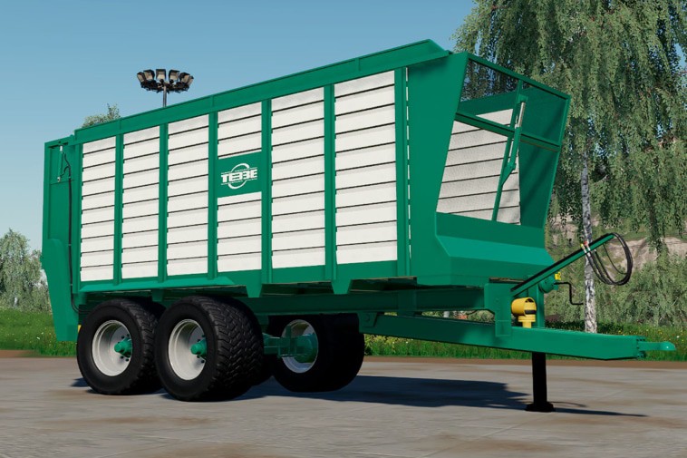 Download FS19 Mods • Tebbe ST 450 Forage/Silage Trailer