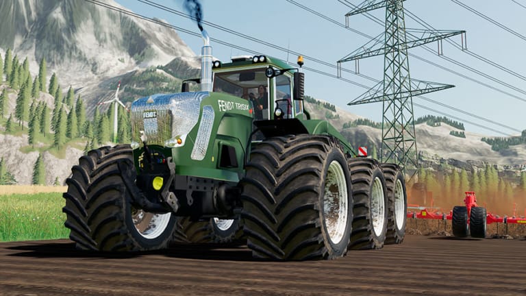 Download FS19 Mods • Fendt Trisix Concept Tractor (540 to 1,500 HP)