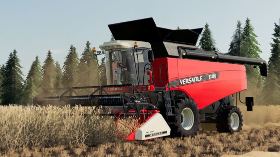 Download FS19 Mods • Versatile RT490 Combine Harvester 1.0.0.0