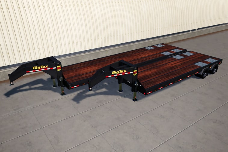 FS19 Mods • Big Tex 22GN & 22PH Flatbed Trailers Mod • Yesmods