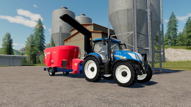 Download FS19 Mods • Placeable TMR Production Plant 1.0.3.1