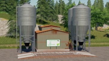 FS19 Mods • The System-Tec TMR Mixer Plant (Placeable) • Yesmods