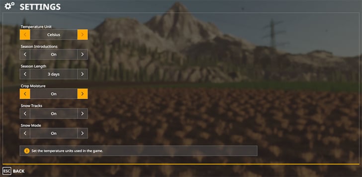 Seasons 19 – The Menu • Yesmods