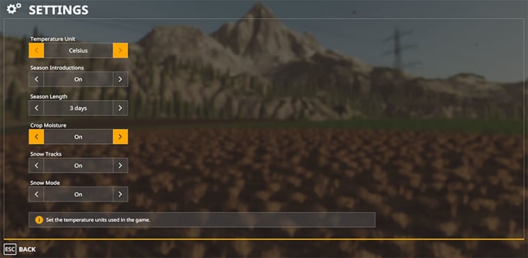 Seasons 19 – The Menu • Yesmods