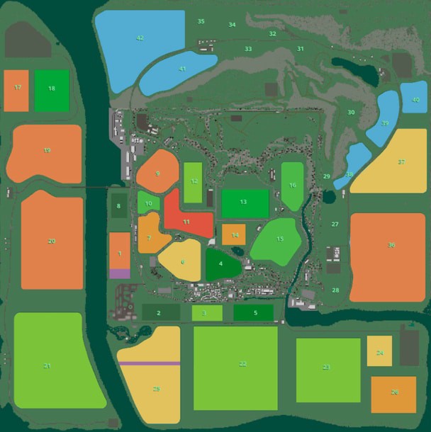 FS19 Mods • Fenton Forest 4x Map • Yesmods
