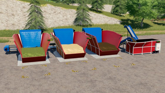 Download FS19 Mods • Placeable TMR Production Plant 1.0.3.1