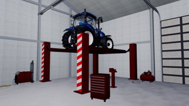 FS19 Mods • The Placeable Vehicle Shed (with Workshop) • Yesmods