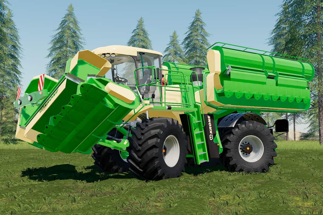 Great FS19 Mods • Krone BiG M 500 Mower • Yesmods