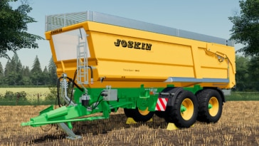 Download the Joskin Silospace Silage Trailer – FS19 Mods