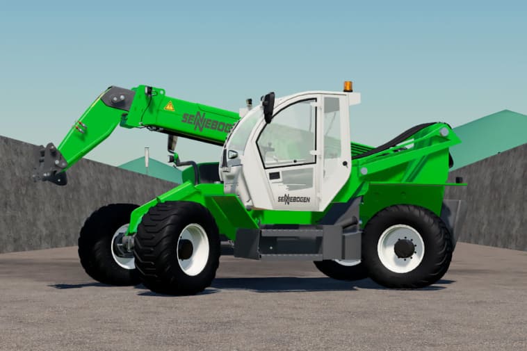 FS19 Mods • Sennebogen 305 Telehandler • Yesmods